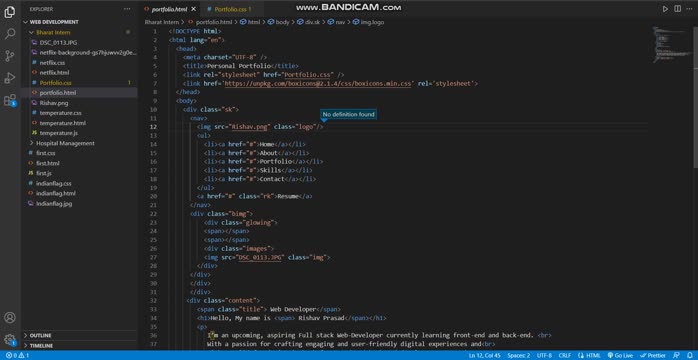 Rishav Prasad on LinkedIn: #html #intern #css Rishav Prasad on LinkedIn: #html #intern #css