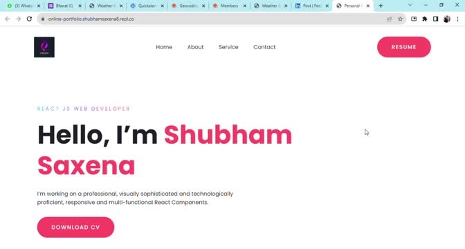 Shubham Saxena on LinkedIn: Personal Portfolio Shubham Saxena on LinkedIn: Personal Portfolio