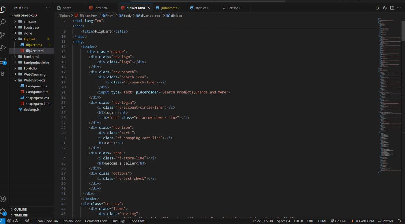 Govind Varshney on LinkedIn: #webdevelopment #html #css #flipkartclone ... Govind Varshney on LinkedIn: #webdevelopment #html #css #flipkartclone ...