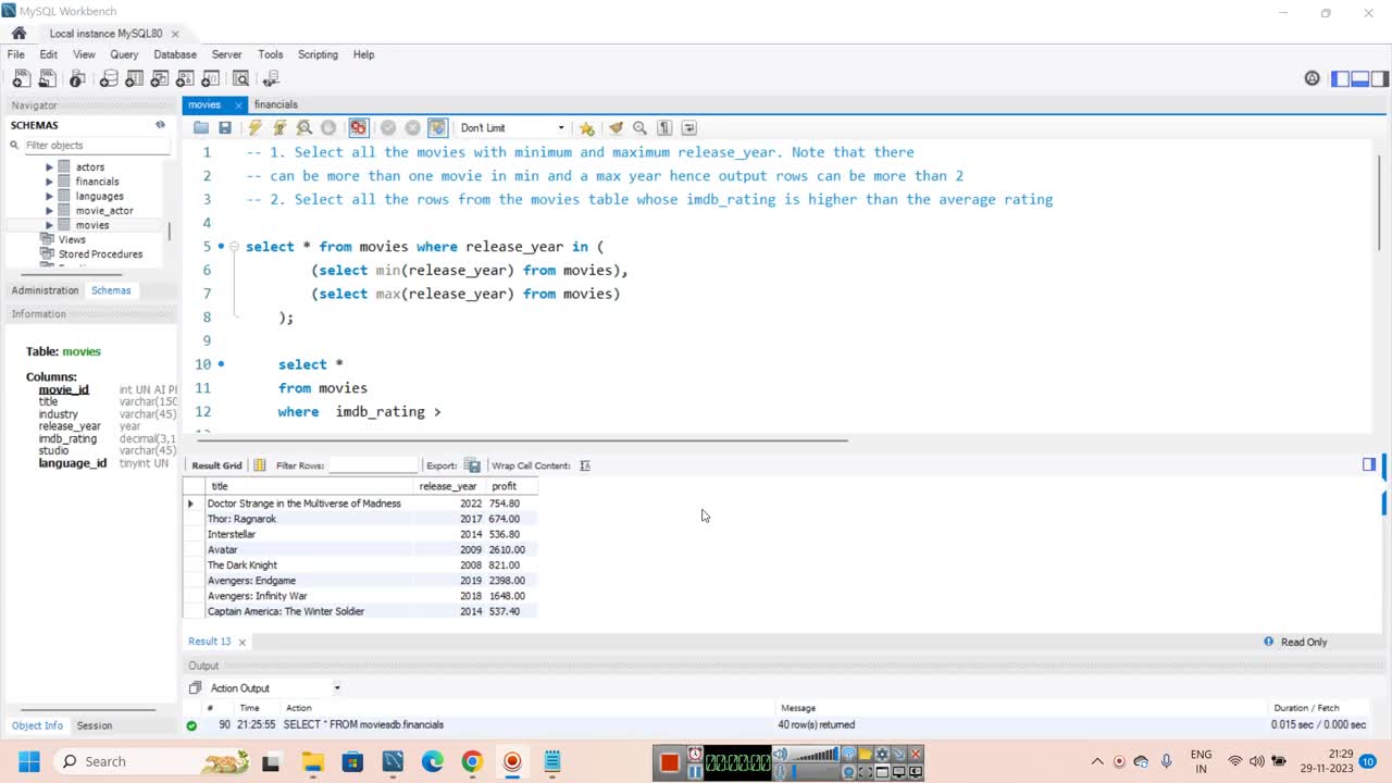 Akshaya Naik on LinkedIn: #sql #mysql #data #dataanalytics # ... Akshaya Naik on LinkedIn: #sql #mysql #data #dataanalytics # ...