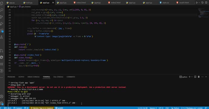 Santosh Hogale on LinkedIn: #flask #opencv #facedetection # ... Santosh Hogale on LinkedIn: #flask #opencv #facedetection # ...