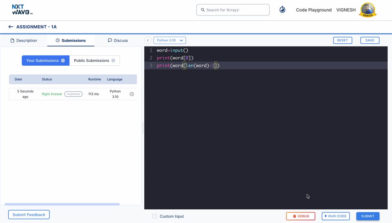 VIGNESH R on LinkedIn: #nxtwave #ccbp #python #programming #backend # ... VIGNESH R on LinkedIn: #nxtwave #ccbp #python #programming #backend # ...