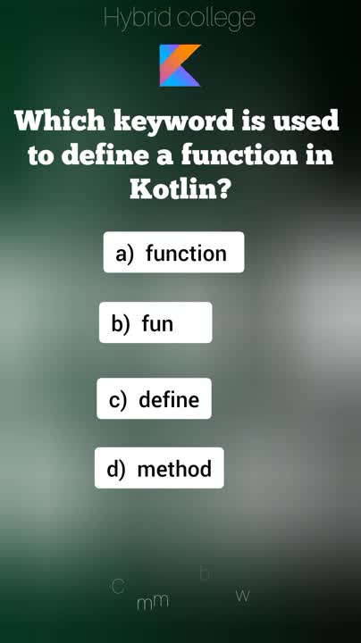 Soonha Soomro on LinkedIn: #programminglanguage #kotlin # ... Soonha Soomro on LinkedIn: #programminglanguage #kotlin # ...
