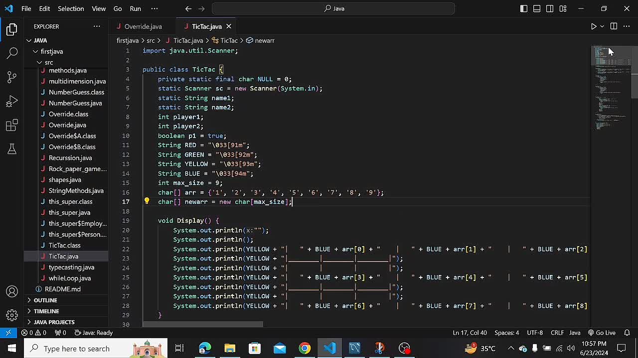 Eman Razi on LinkedIn: #java #programming #tictactoe #gamedevelopment # ... Eman Razi on LinkedIn: #java #programming #tictactoe #gamedevelopment # ...
