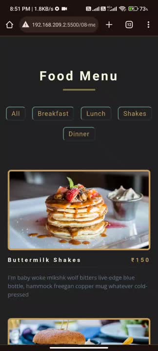 Basant Nath on LinkedIn: #100daysofcode #foodmenu #html #css # ... Basant Nath on LinkedIn: #100daysofcode #foodmenu #html #css # ...