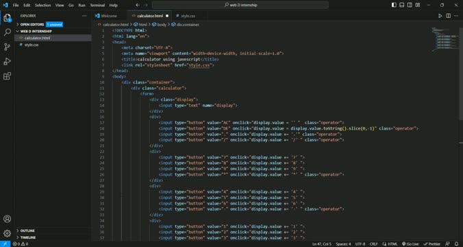 Priti Kandpal on LinkedIn: simple calculator using html css and ... Priti Kandpal on LinkedIn: simple calculator using html css and ...