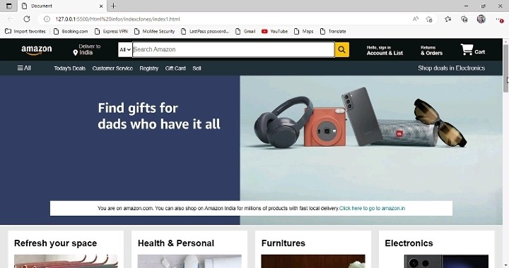 Shivam Singh on LinkedIn: #amazon #html5 #css #frontend # ... Shivam Singh on LinkedIn: #amazon #html5 #css #frontend # ...