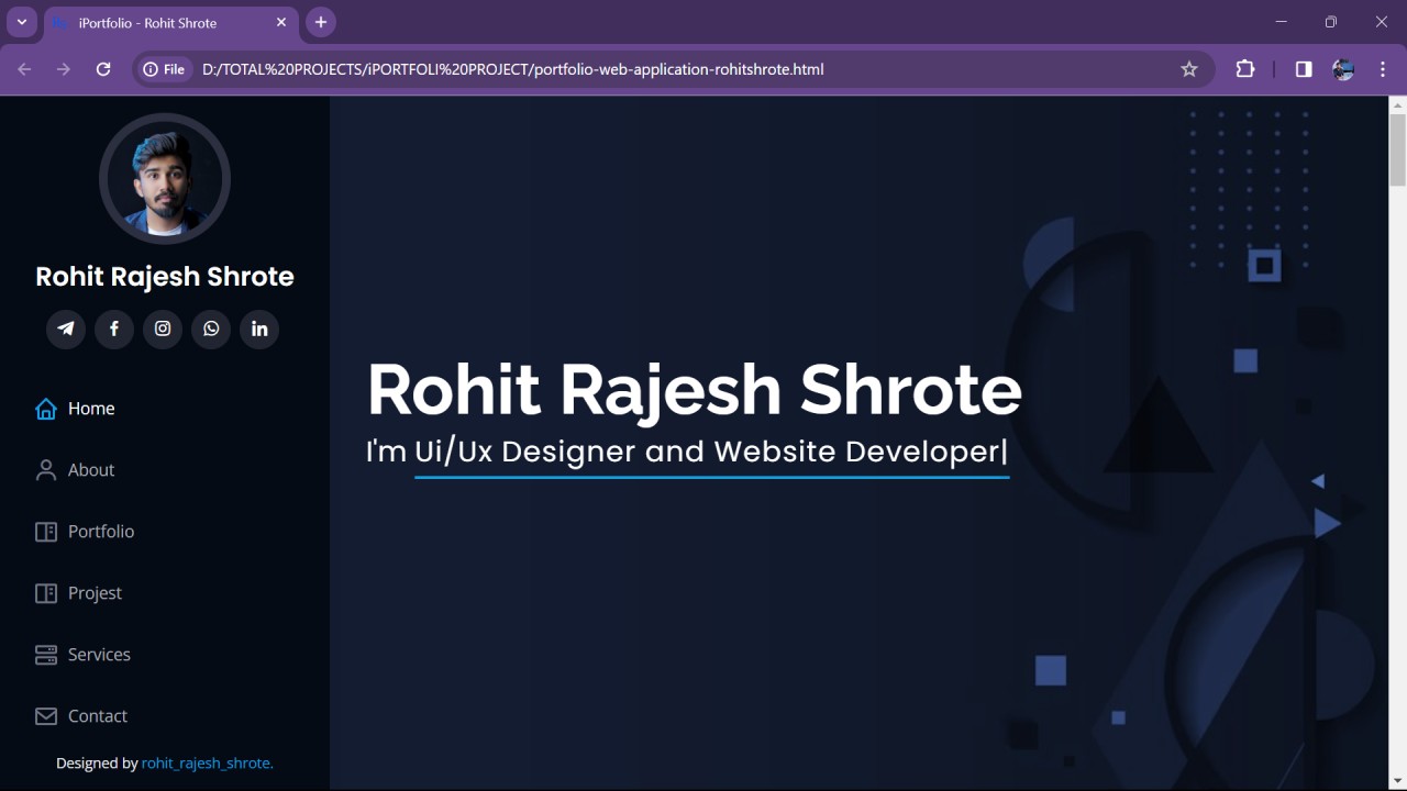 Rohit Rajesh Shrote on LinkedIn: #portfoliolaunch #careerjourney # ... Rohit Rajesh Shrote on LinkedIn: #portfoliolaunch #careerjourney # ...