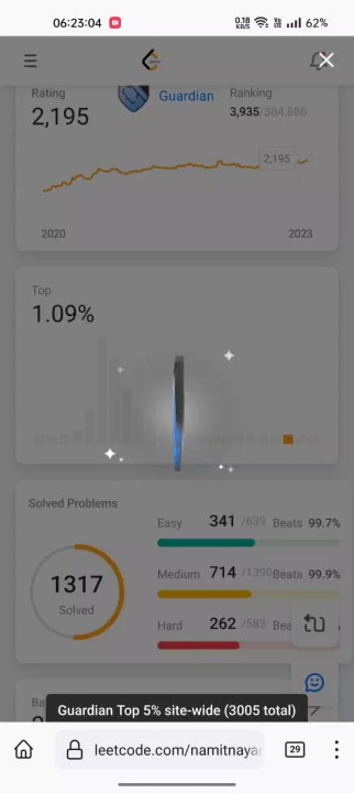 Namit Nayan on LinkedIn: #leetcode | 10 comments Namit Nayan on LinkedIn: #leetcode | 10 comments