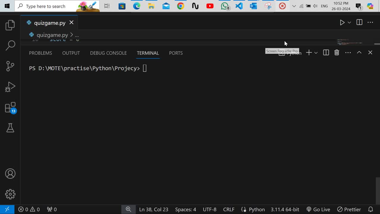 Tushar Sapkale on LinkedIn: #python #programming #quizgame #github # ... Tushar Sapkale on LinkedIn: #python #programming #quizgame #github # ...