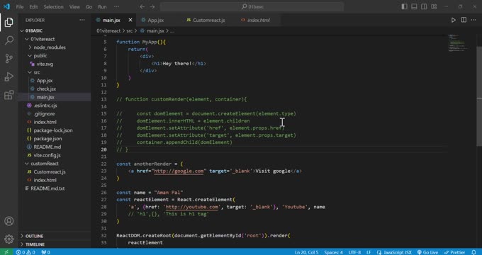 Aman Pal on LinkedIn: #reactjs #vite #learninginprogress Aman Pal on LinkedIn: #reactjs #vite #learninginprogress