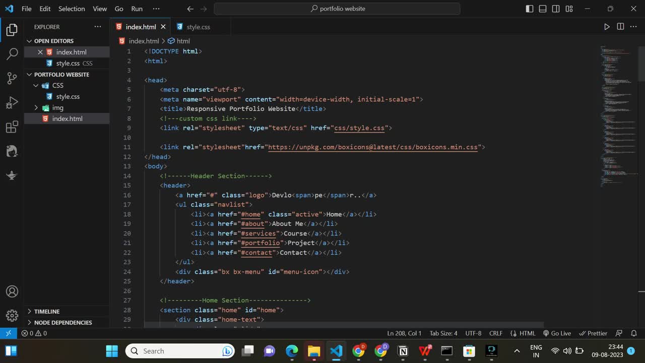 Deepak Shukla on LinkedIn: #codealpha #virtualinternship2023 #html #css ... Deepak Shukla on LinkedIn: #codealpha #virtualinternship2023 #html #css ...