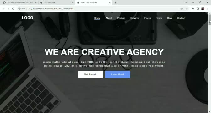 Dina Moustafa on LinkedIn: HTML & Css project https://lnkd.in/dWuZvEuU Dina Moustafa on LinkedIn: HTML & Css project https://lnkd.in/dWuZvEuU