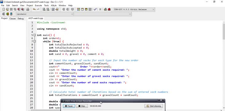 Insherah Gul on LinkedIn: #aicp #internship #codingchallenge #cplusplus ... Insherah Gul on LinkedIn: #aicp #internship #codingchallenge #cplusplus ...