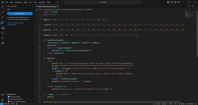 Anmol . on LinkedIn: #codsoft #pythonprogramming #internship #python # ... Anmol . on LinkedIn: #codsoft #pythonprogramming #internship #python # ...