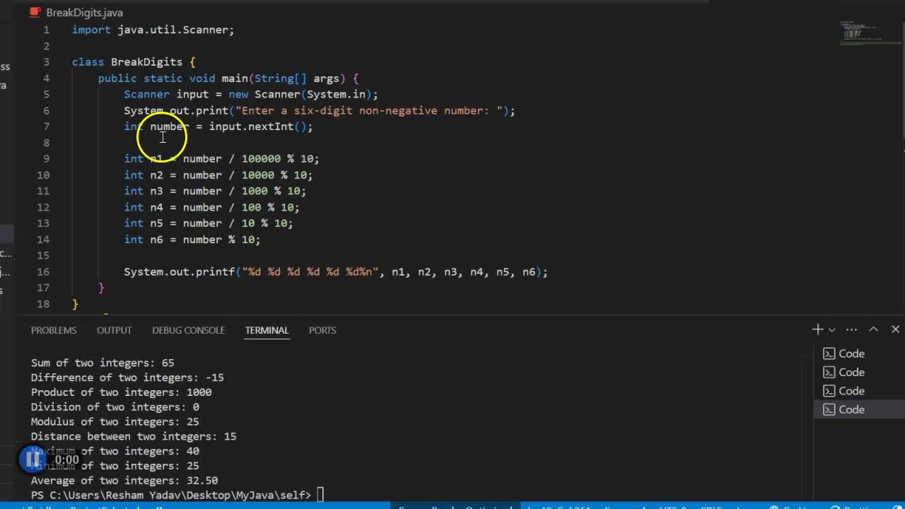 Resham Yadav on LinkedIn: #java #coding #programming #learningjava # ... Resham Yadav on LinkedIn: #java #coding #programming #learningjava # ...