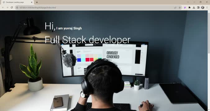 yuvraj kumar singh on LinkedIn: #webdevelopment #html #css #project yuvraj kumar singh on LinkedIn: #webdevelopment #html #css #project