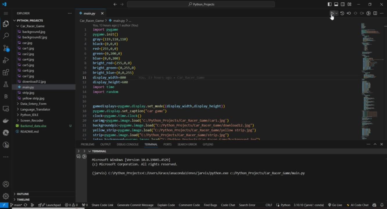 Haroon AI on LinkedIn: #python #pygame #programming #tech #learning # ... Haroon AI on LinkedIn: #python #pygame #programming #tech #learning # ...