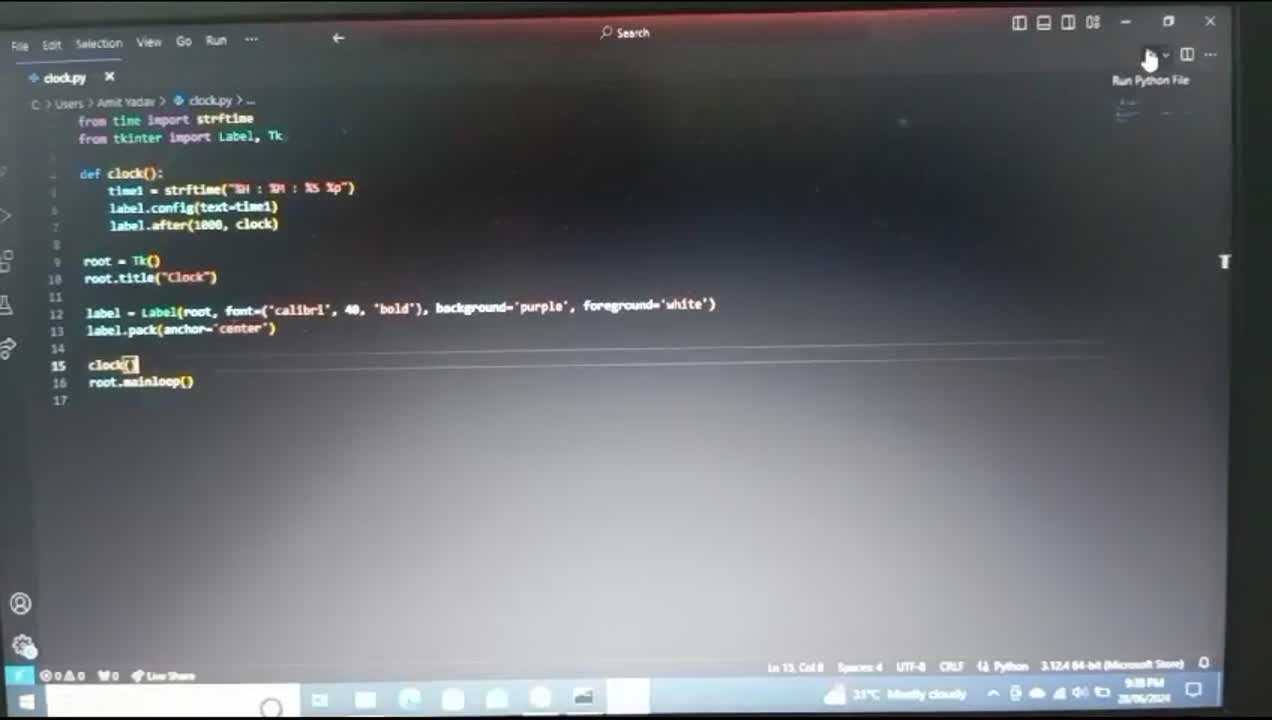 Jyoti yadav on LinkedIn: #python #internpe Jyoti yadav on LinkedIn: #python #internpe