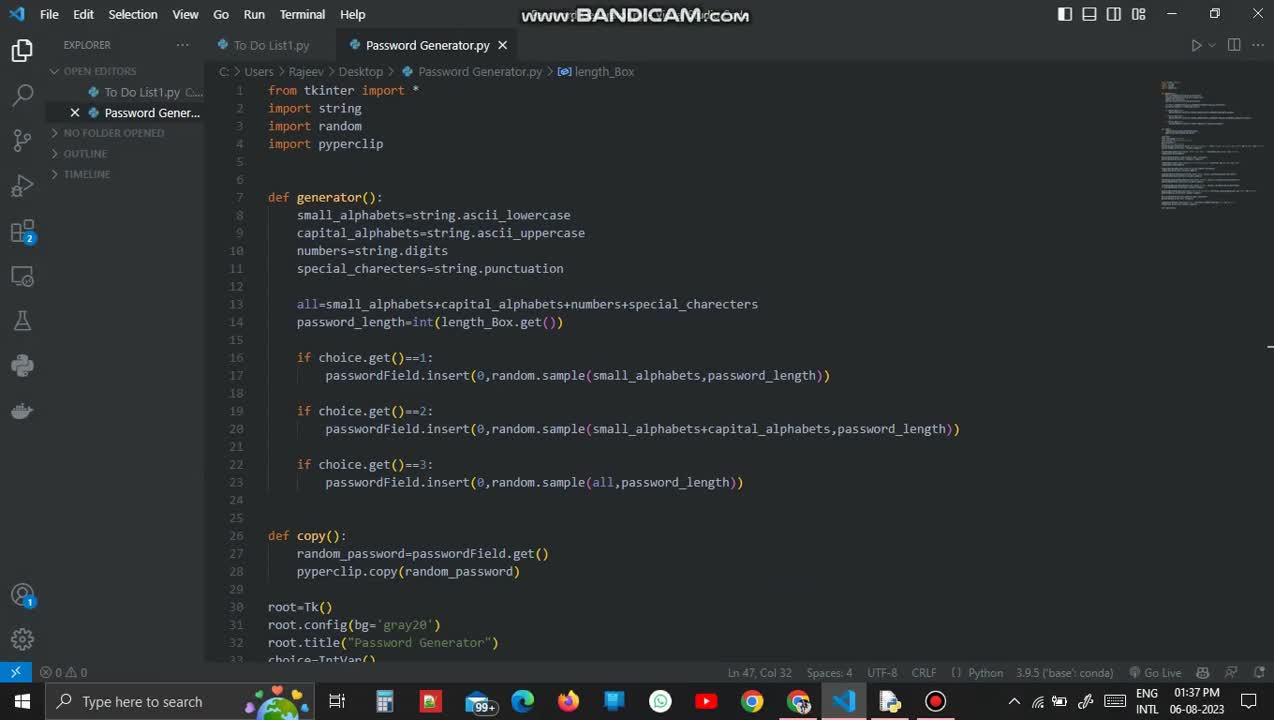 Kunal Kumar on LinkedIn: #codsoft #pythonprogramming #project #python # ... Kunal Kumar on LinkedIn: #codsoft #pythonprogramming #project #python # ...