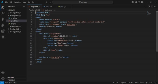CHINMAY CHAVAN on LinkedIn: #webdevelopment #stopwatch #html #css # ... CHINMAY CHAVAN on LinkedIn: #webdevelopment #stopwatch #html #css # ...