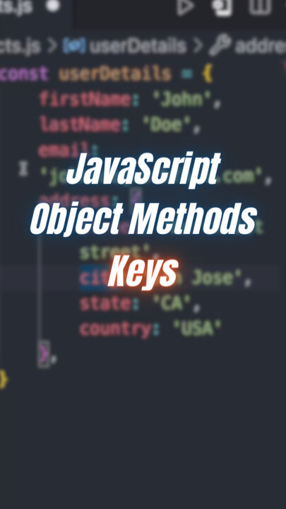 Kishore C on LinkedIn: Workfall | JavaScript Object Methods - Keys Kishore C on LinkedIn: Workfall | JavaScript Object Methods - Keys
