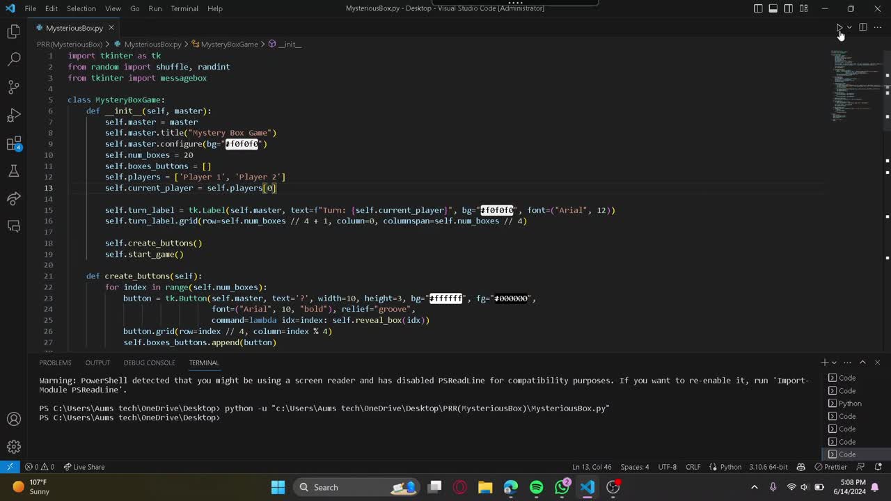 Ameer Tufail on LinkedIn: #python #gamedevelopment #tkinter # ... Ameer Tufail on LinkedIn: #python #gamedevelopment #tkinter # ...