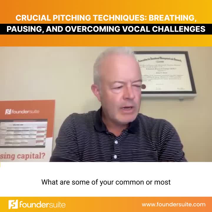 Foundersuite on LinkedIn: Crucial Pitching Techniques: Breathing ... Foundersuite on LinkedIn: Crucial Pitching Techniques: Breathing ...