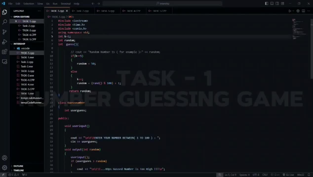Yash Naik on LinkedIn: #cplusplus #programming #internship #codesoft # ... Yash Naik on LinkedIn: #cplusplus #programming #internship #codesoft # ...