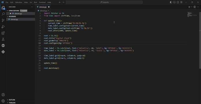 Simran Singh on LinkedIn: #python #programming #coding #internship # ... Simran Singh on LinkedIn: #python #programming #coding #internship # ...