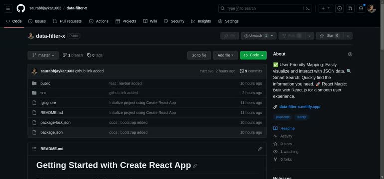 Saurabh Jaykar on LinkedIn: #datafilterx #reactapp #jsondata # ... Saurabh Jaykar on LinkedIn: #datafilterx #reactapp #jsondata # ...