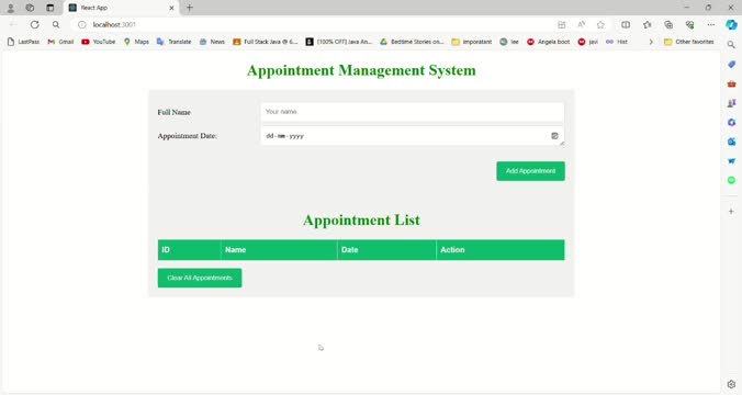Aamir Ashraf on LinkedIn: #reactjs #webdevelopment #appointmentapp # ... Aamir Ashraf on LinkedIn: #reactjs #webdevelopment #appointmentapp # ...