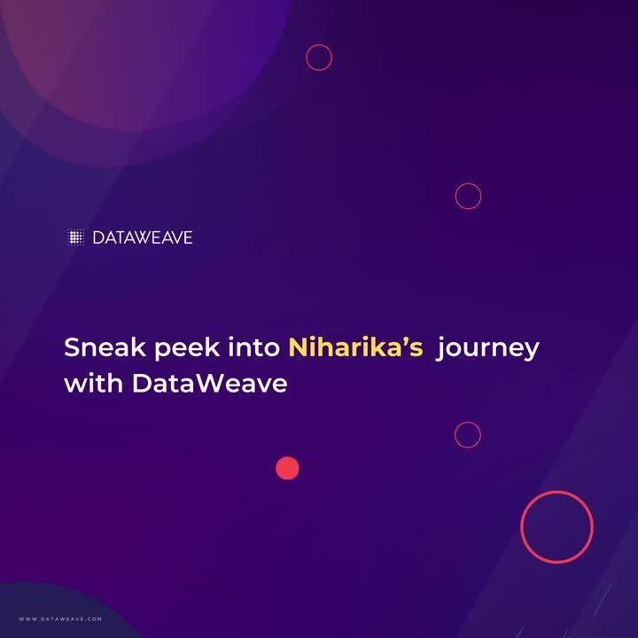 DataWeave on LinkedIn: Niharika P - Data Scientist - Employee Spotlight DataWeave on LinkedIn: Niharika P - Data Scientist - Employee Spotlight