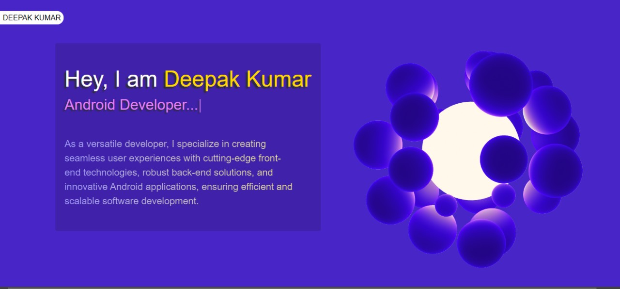 Deepak Kumar on LinkedIn: #webdevelopment #reactjs #spline3d #portfolio ... Deepak Kumar on LinkedIn: #webdevelopment #reactjs #spline3d #portfolio ...
