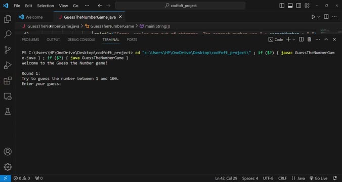 Faiz Hussain on LinkedIn: #codsoft #javaprogramming #codsoft # ... Faiz Hussain on LinkedIn: #codsoft #javaprogramming #codsoft # ...