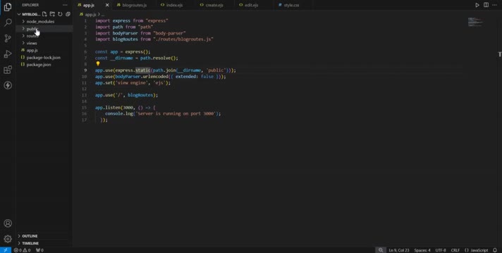 Muhammad Shaheer Khan on LinkedIn: #nodejs #expressjs #ejs #crud # ... Muhammad Shaheer Khan on LinkedIn: #nodejs #expressjs #ejs #crud # ...