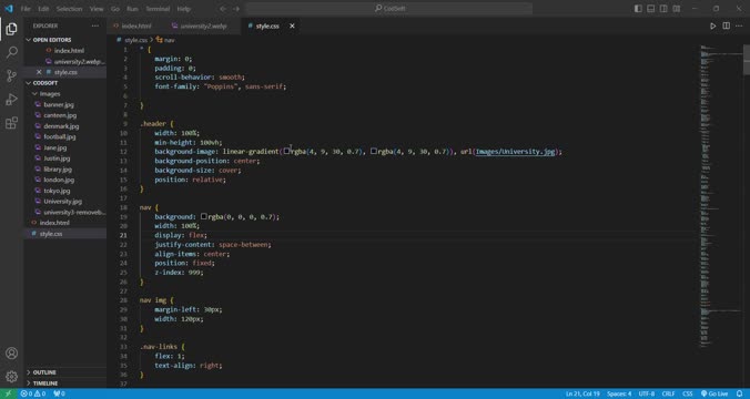 Sunil Gurjar on LinkedIn: #codsoft #html #css #university #website # ... Sunil Gurjar on LinkedIn: #codsoft #html #css #university #website # ...