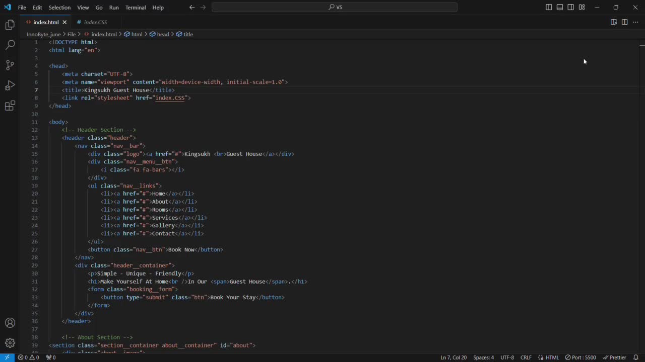 Ankit Nagar on LinkedIn: #innobyteservices #website #webdev #internship ... Ankit Nagar on LinkedIn: #innobyteservices #website #webdev #internship ...