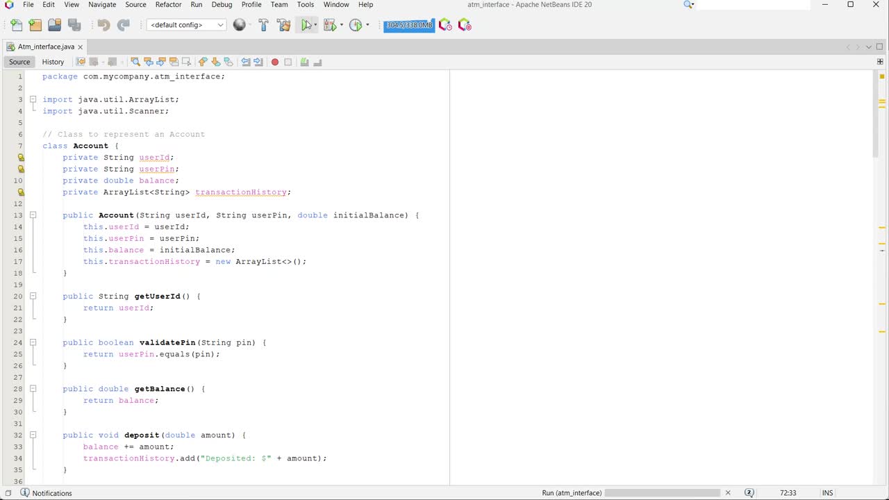 Yovan Badarshahi on LinkedIn: #javaprogramming #atmsystem #codingbasics ... Yovan Badarshahi on LinkedIn: #javaprogramming #atmsystem #codingbasics ...