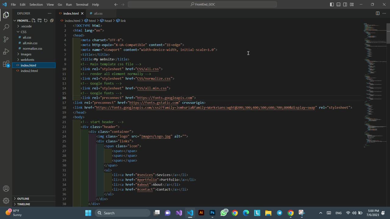 Ali GaMal on LinkedIn: #html #css #webdesign #webdesigner Ali GaMal on LinkedIn: #html #css #webdesign #webdesigner