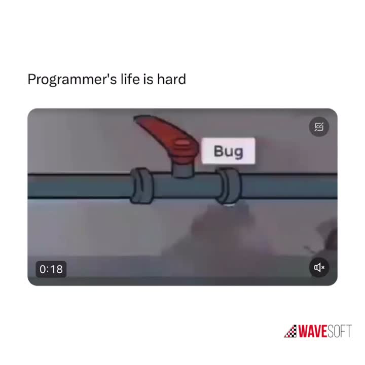 Wavesoft on LinkedIn: #codelife #programmingmemes #programmer #bugfix # ... Wavesoft on LinkedIn: #codelife #programmingmemes #programmer #bugfix # ...