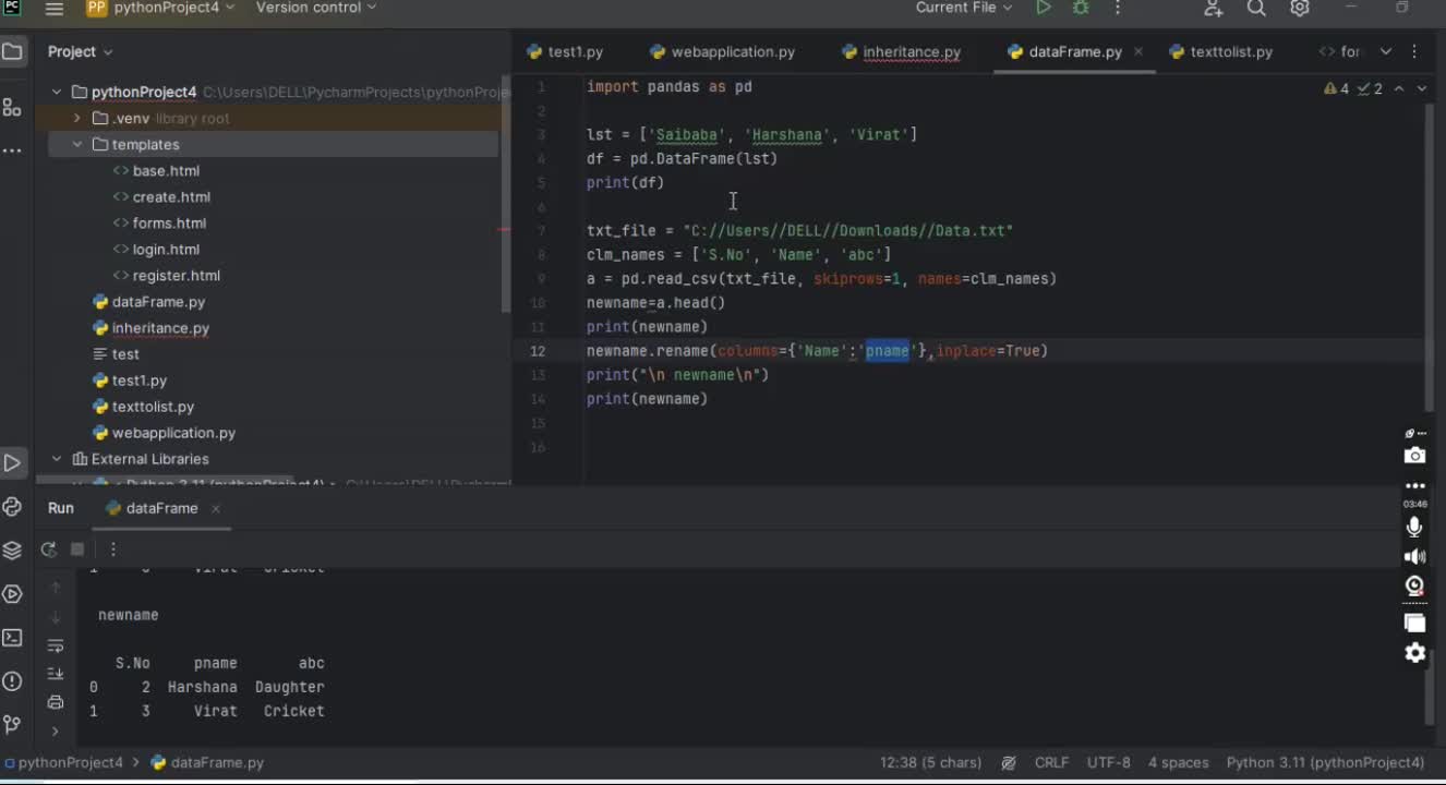 Vijetha Nitesh shetty on LinkedIn: Python-Pandas library Data Frame ... Vijetha Nitesh shetty on LinkedIn: Python-Pandas library Data Frame ...