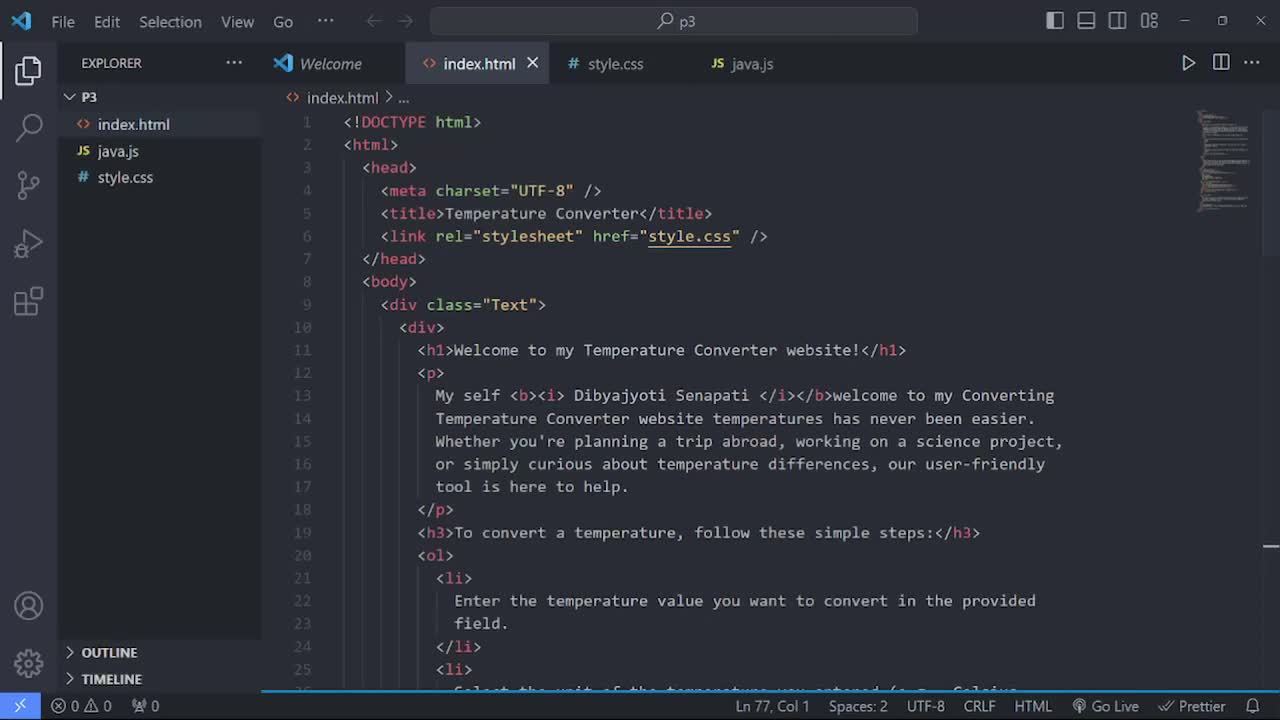 Dibyajyoti Senapati on LinkedIn: #html #css #javascript # ... Dibyajyoti Senapati on LinkedIn: #html #css #javascript # ...