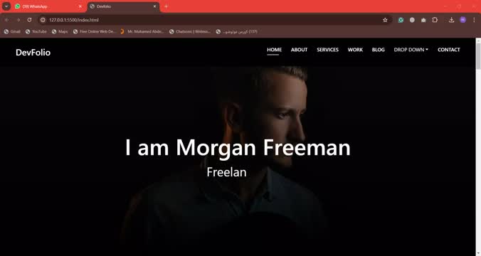 Mustafa Osama on LinkedIn: DevFolio Template With HTML , CSS ... Mustafa Osama on LinkedIn: DevFolio Template With HTML , CSS ...