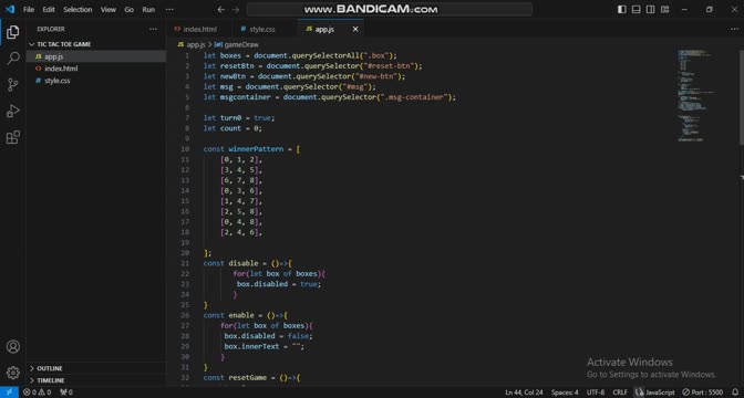 Muhammad Naazir on LinkedIn: #javascript #tictactoe #codingproject # ... Muhammad Naazir on LinkedIn: #javascript #tictactoe #codingproject # ...