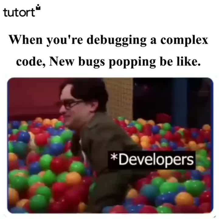 Tutort Academy on LinkedIn: #memeoftheday #tutortacademy #bugging # ... Tutort Academy on LinkedIn: #memeoftheday #tutortacademy #bugging # ...