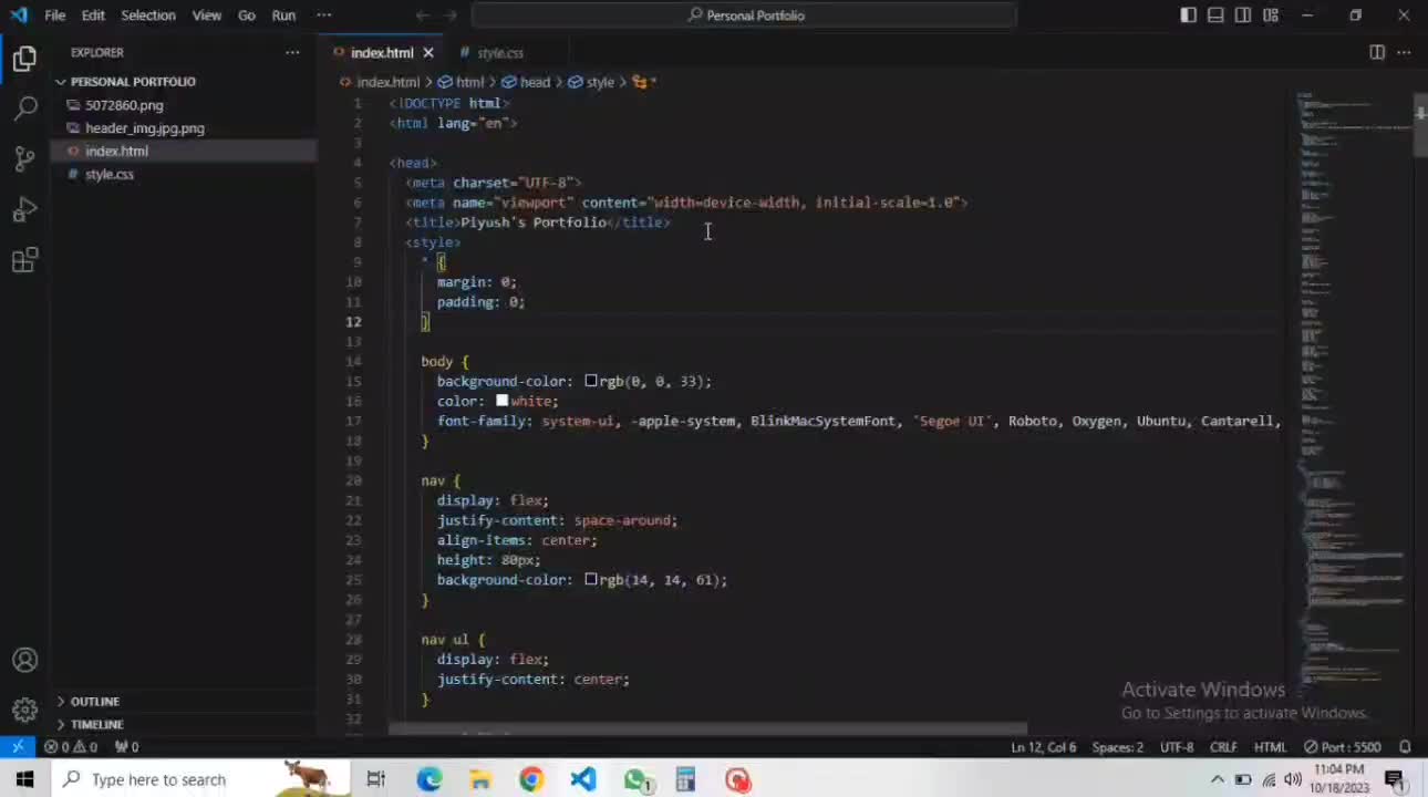 Piyush Soni on LinkedIn: #codsoft #internship #webdevelopment #portfolio Piyush Soni on LinkedIn: #codsoft #internship #webdevelopment #portfolio