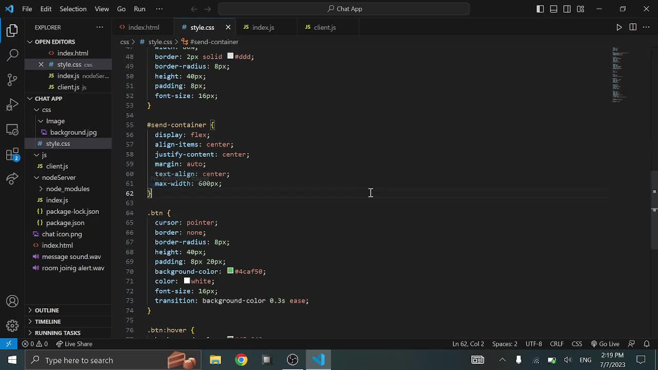 Snehal Raj on LinkedIn: #webdevelopment #javascript #nodejs #socketio # ... Snehal Raj on LinkedIn: #webdevelopment #javascript #nodejs #socketio # ...