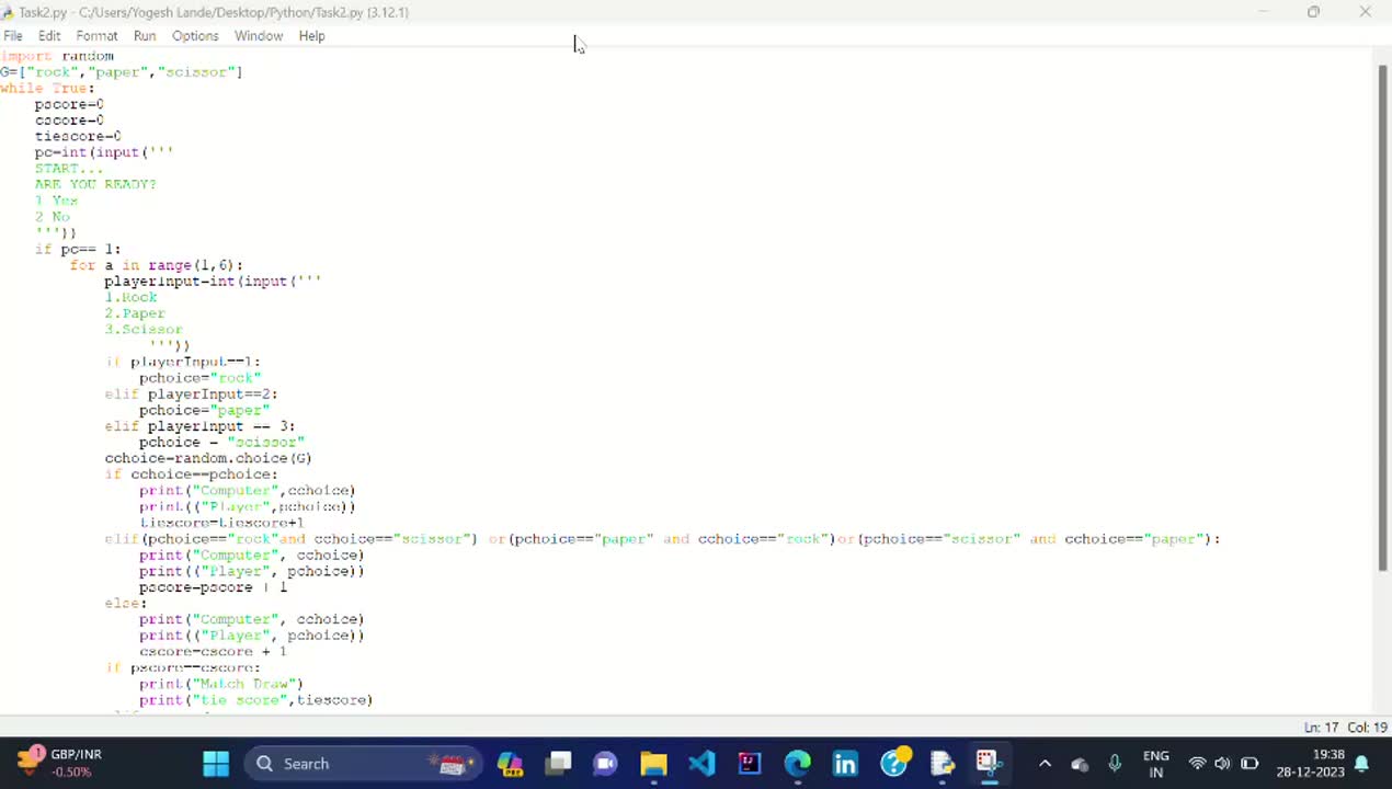 Pranav Bhagwat on LinkedIn: #python #internship Pranav Bhagwat on LinkedIn: #python #internship