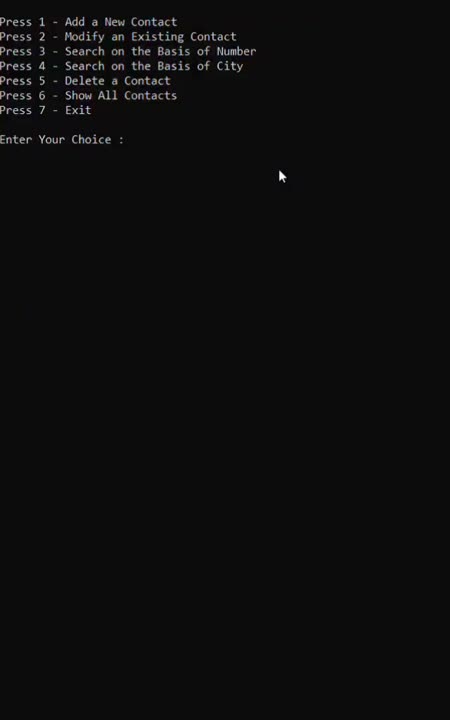 How to create a contact book using C++ | Prachi Kumari posted on the ... How to create a contact book using C++ | Prachi Kumari posted on the ...
